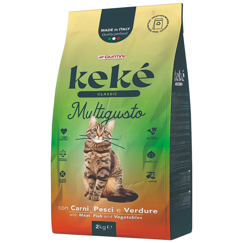 Keké Multiflavour – Complete Food for Adult Cats with Meat & Fish ...