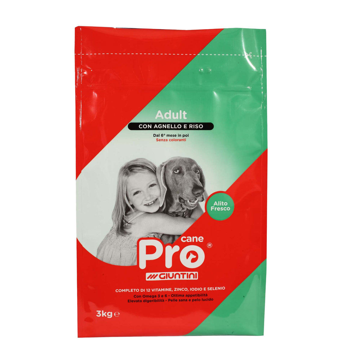 Pro Cane - Mangime Secco con Agnello e Riso per Cani - Nutrizione ...