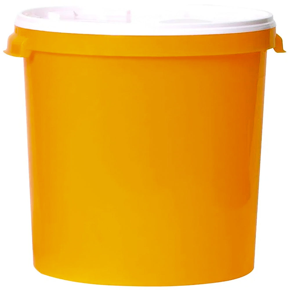 Hobbock giallo da 40 kg senza pressione – agritura