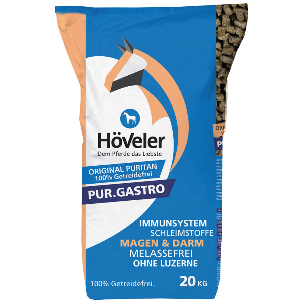 Höveler Pur Gastro Grain-Free Manger Feed for Sensitive Horses 20kg ...