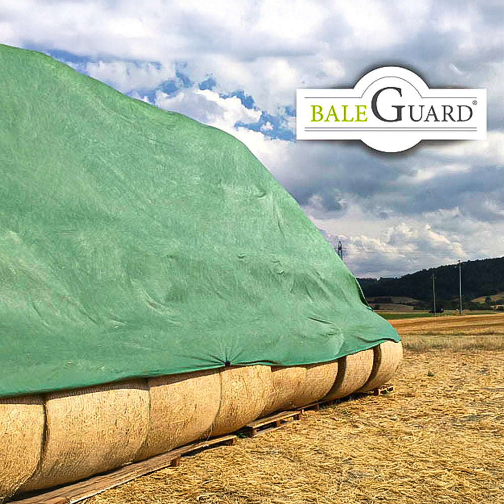 BaleGuard Hay Bale Cover – UV Resistant, Breathable Tarp – agritura