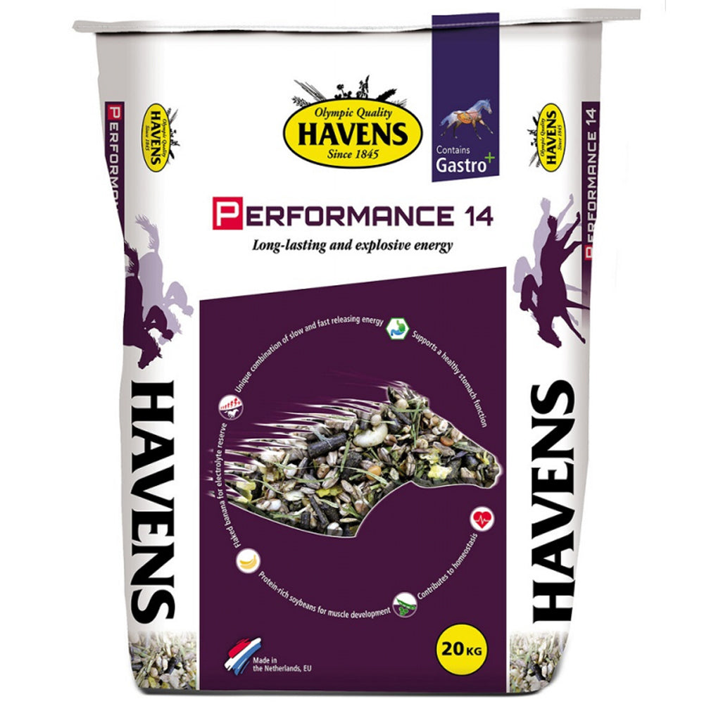 Havens Performance 14 – Mangime Cavalli Premium 20kg | Muesli ...