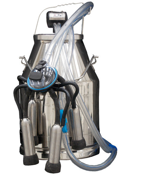 Stainless Steel Milking Bucket 25L with Interplus | Dairy Kit – agritura